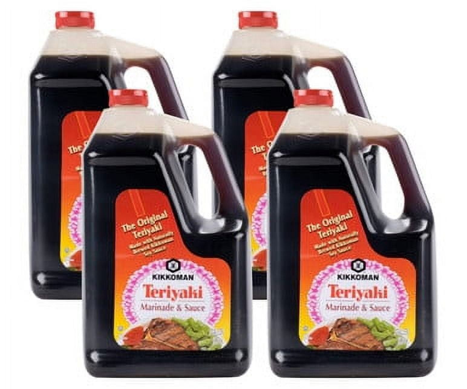 Kikkoman Teriyaki Marinade and Sauce, 1 Gallon, Bulk Food Service (4 ...