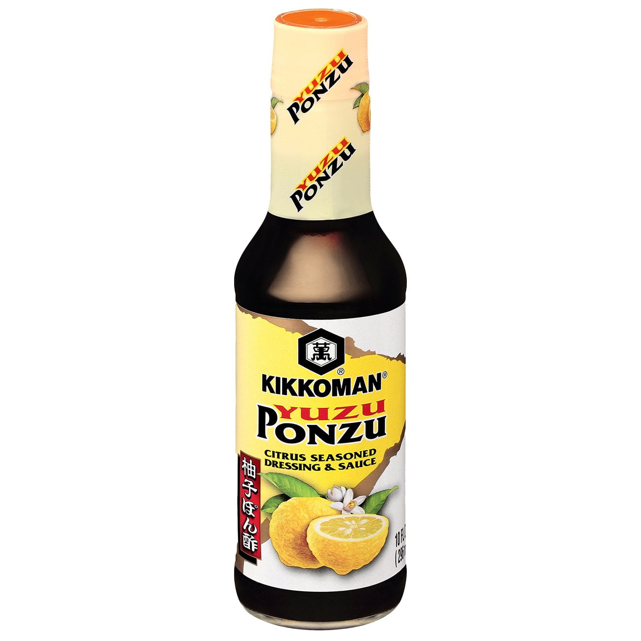 Kikkoman Yuzu Ponzu Citrus-Seasoned Dressing & Sauce - 10 oz (Packaging May Vary) - Walmart.com