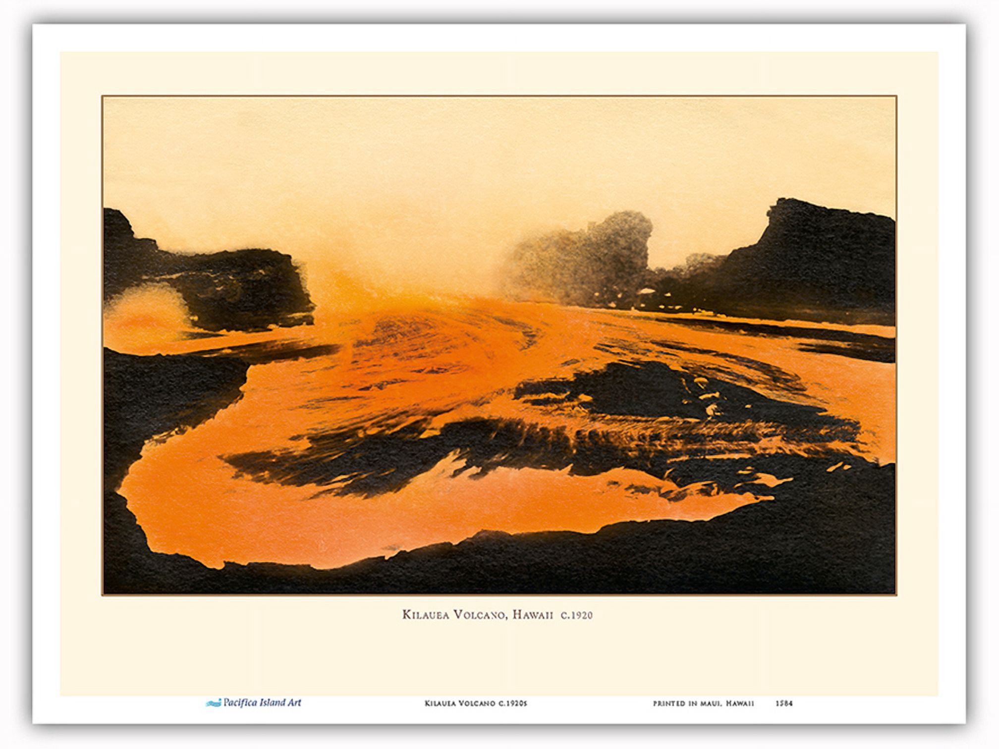 Kilauea Volcano - Big Island Hawaii - Pele Fire Goddess - Lava Flow ...