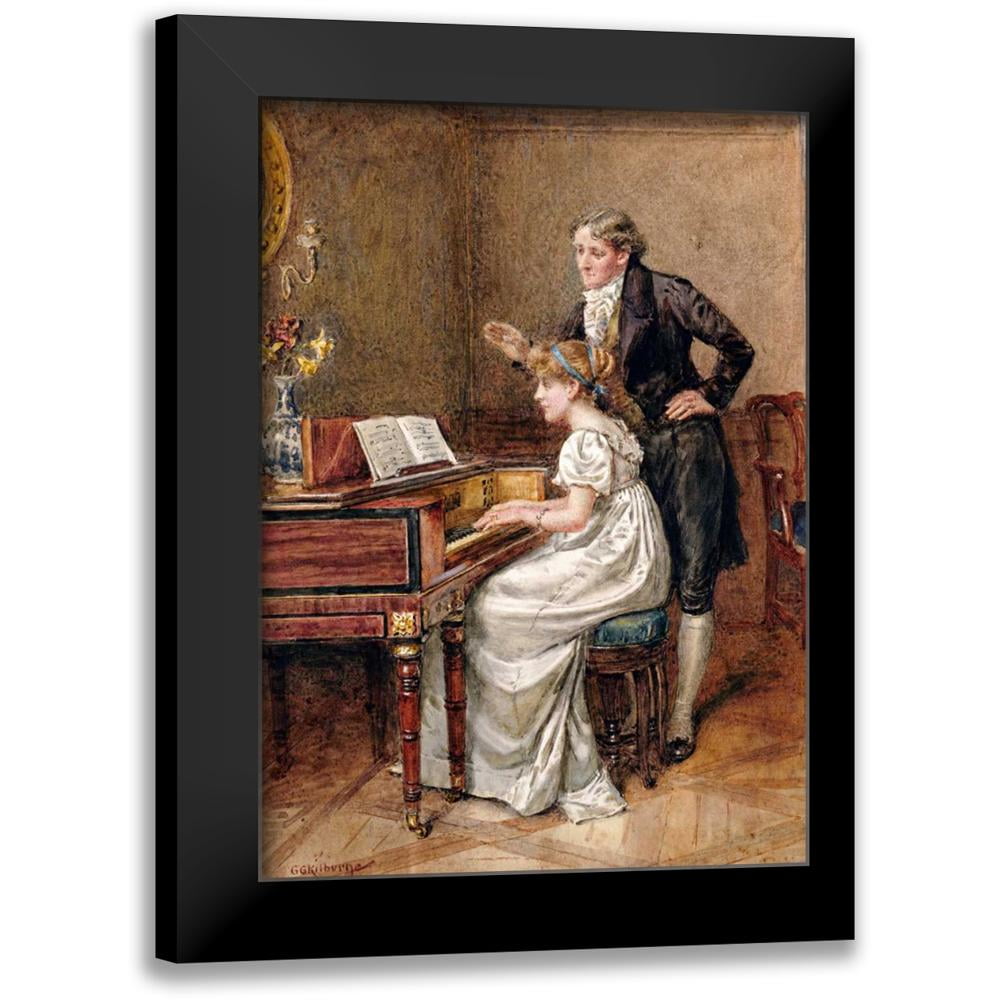 Kilburne, George Goodwin 11x14 Black Modern Framed Museum Art Print ...