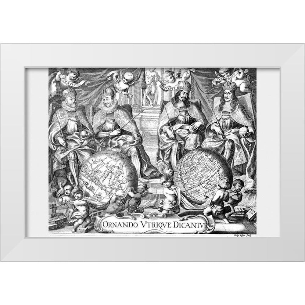 Kilian, Philip 14x11 White Modern Wood Framed Museum Art Print Titled ...