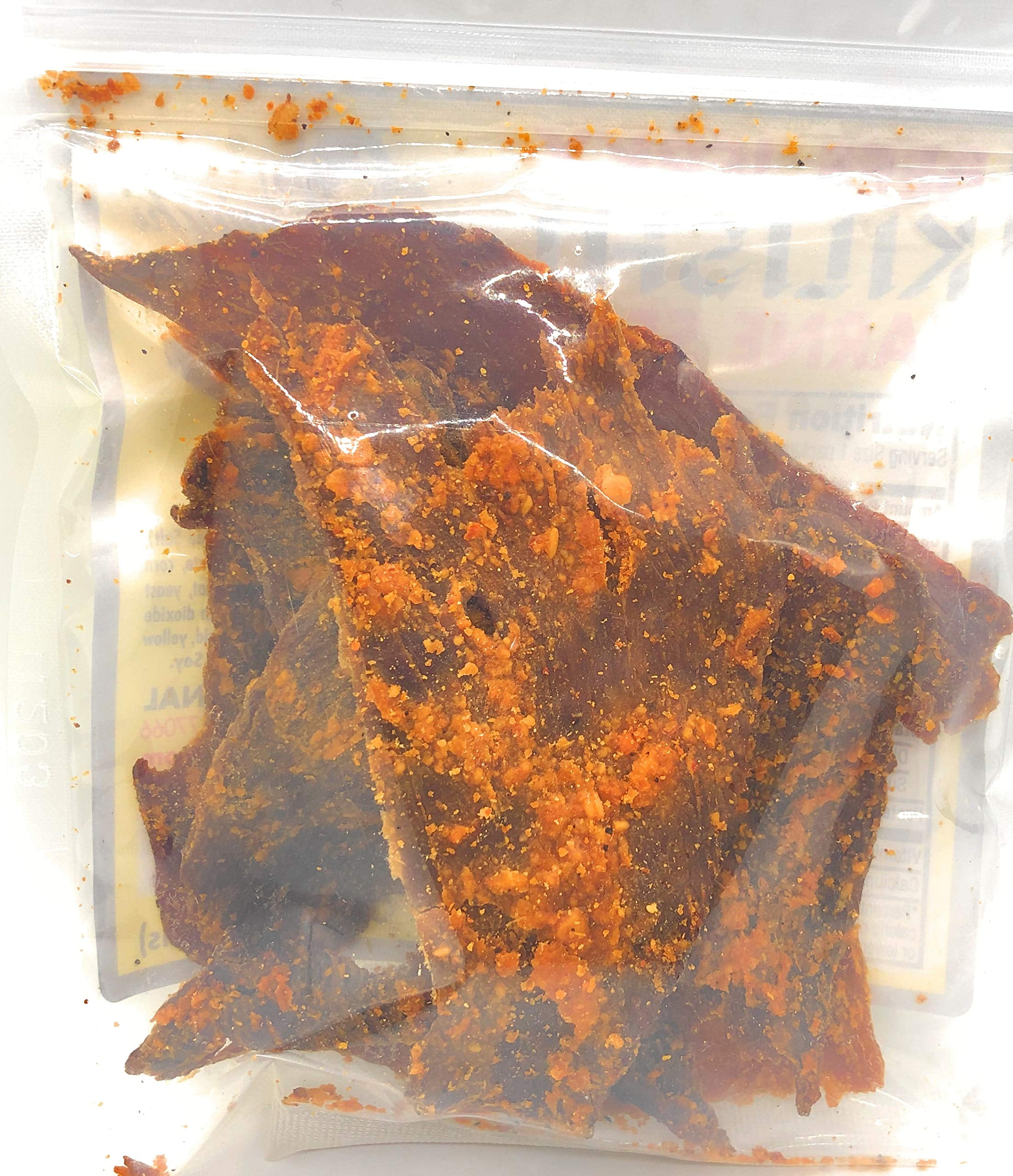 Kilishi - Spicy Beef TSF6 Jerky African Fresh Dried Meat Deliciously ...