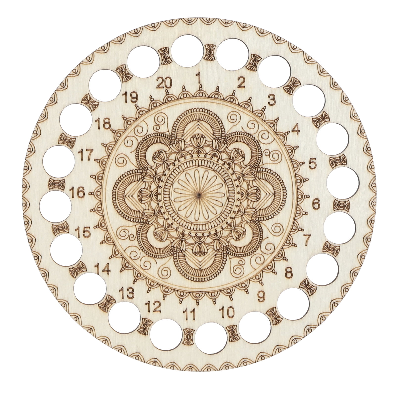 Kilisky Wooden Embroidery Floss Organizer Cross Stitch Floss Thread ...