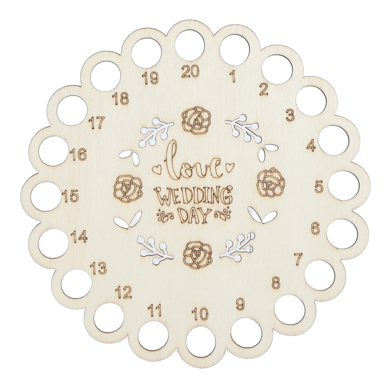 Kilisky Wooden Embroidery Floss Organizer Multipurpose Hollow Design ...