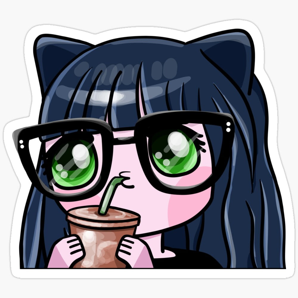 Kilkycat Iced Coffee Sticker Phone Decal Water Bottle Stickers Car ...