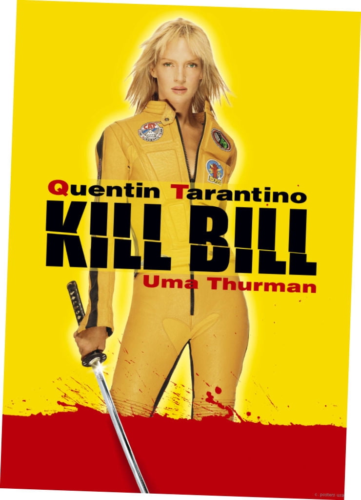 Kill Bill poster Metal Print 12x16 Large Art Print on Metal 12x16 ...
