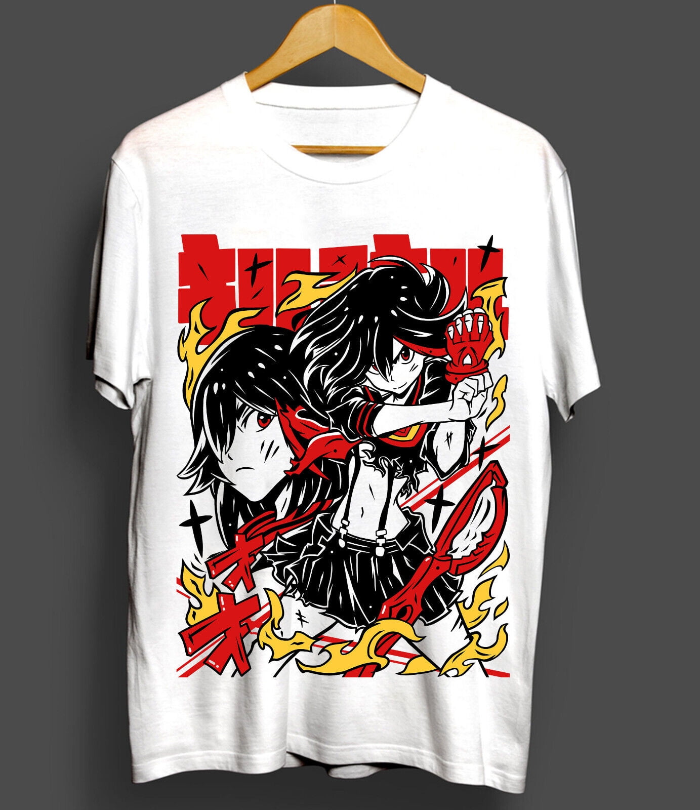 Kill La Kill Ryuko T-Shirt Girl Anime Ryuko Matoi Senketsu Waifu Shirt ...