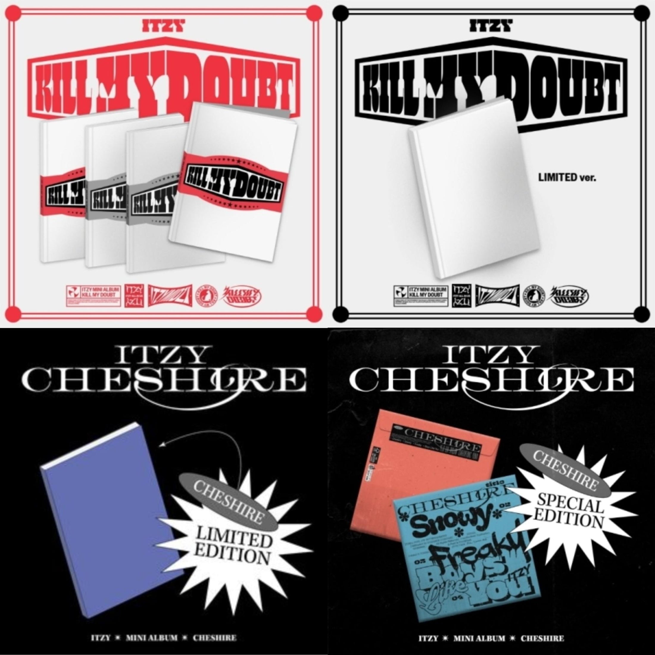Kill My Doubt (Standard) & Kill My Doubt (Limited Edition) & Cheshire ...