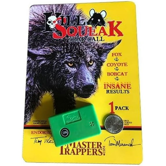 Kill Squeak Trap Bait Digital Caller - Master Trappers Tom Miranda ...