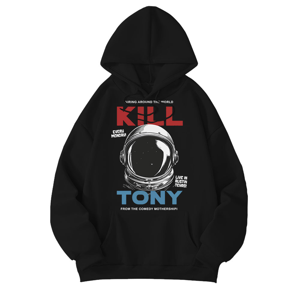 Kill Tony Comedy Merch Airing Around The World Hoodie Long Sleeve Fan ...