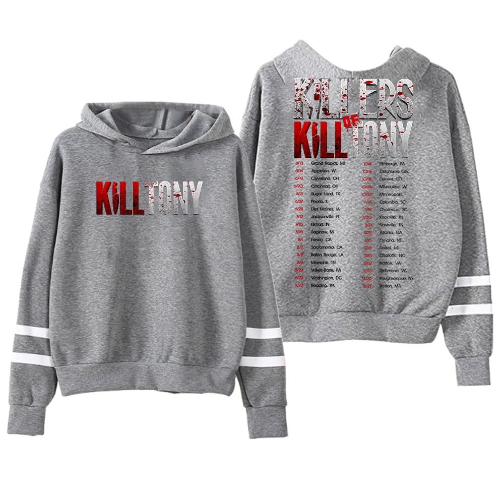 Kill Tony Tour 2025 Hoodie Pocketless Parallel Bars Sleeve Streetwear ...