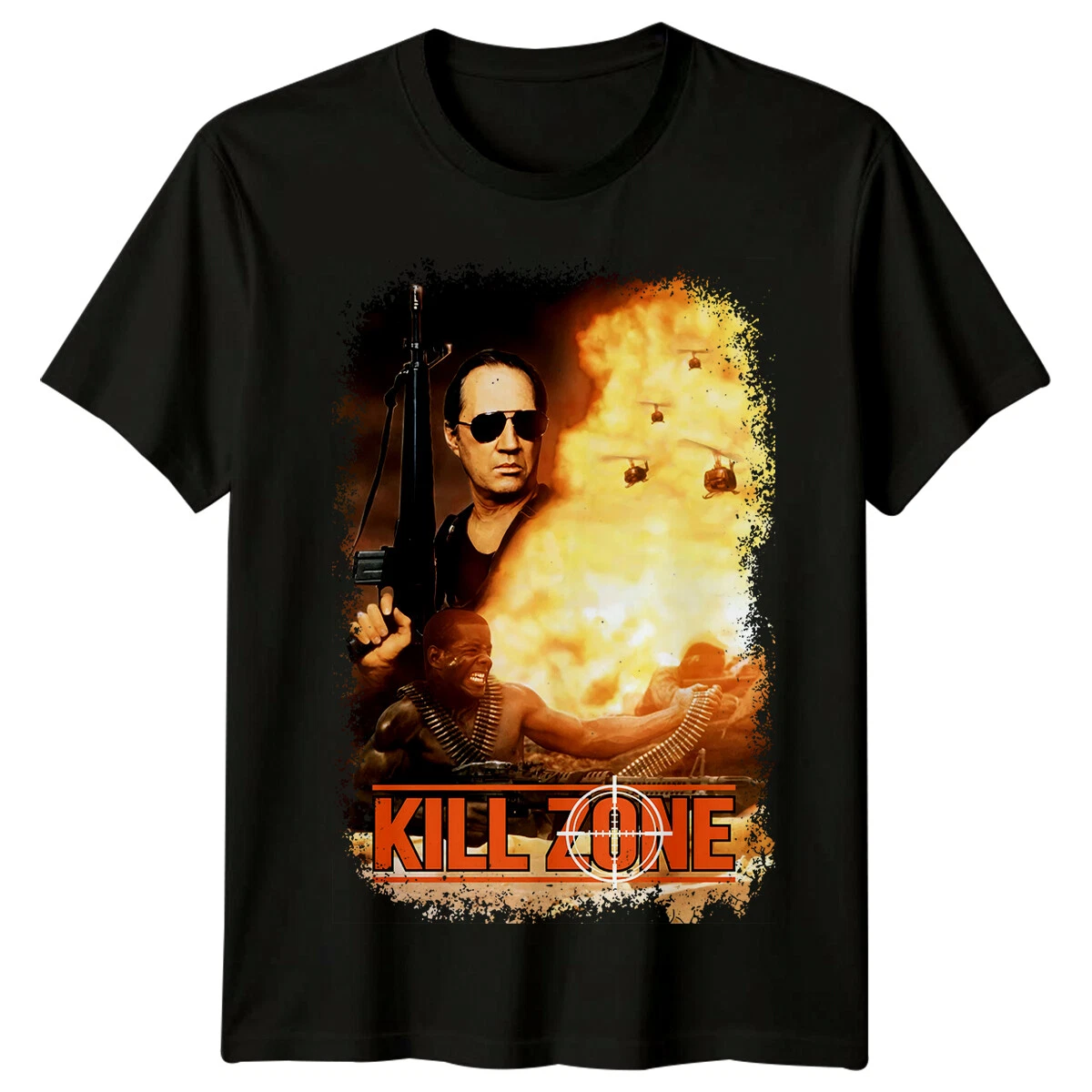 Kill Zone (1993) Movie Poster Inspired T-Shirt Retro 90s Tee Unisex - Walmart.com