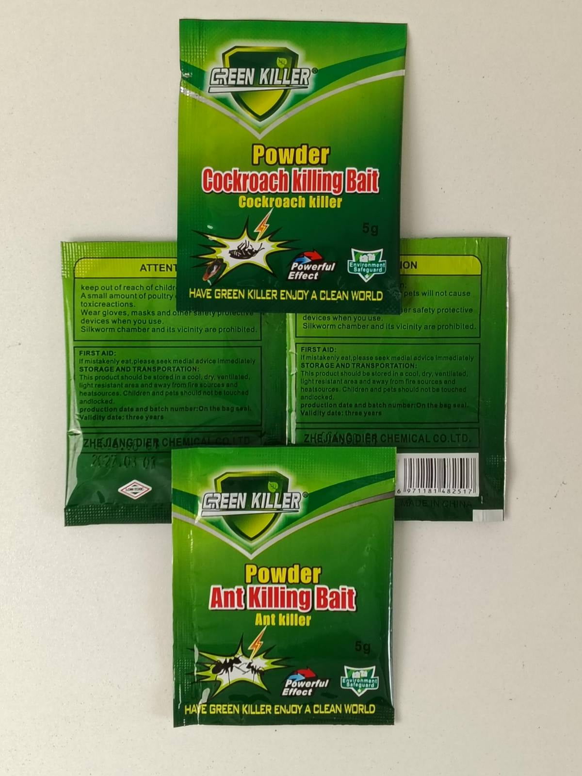 lw4 Compact Roach Killer, Ants and Cockroach Killer Powder, Indoor and ...