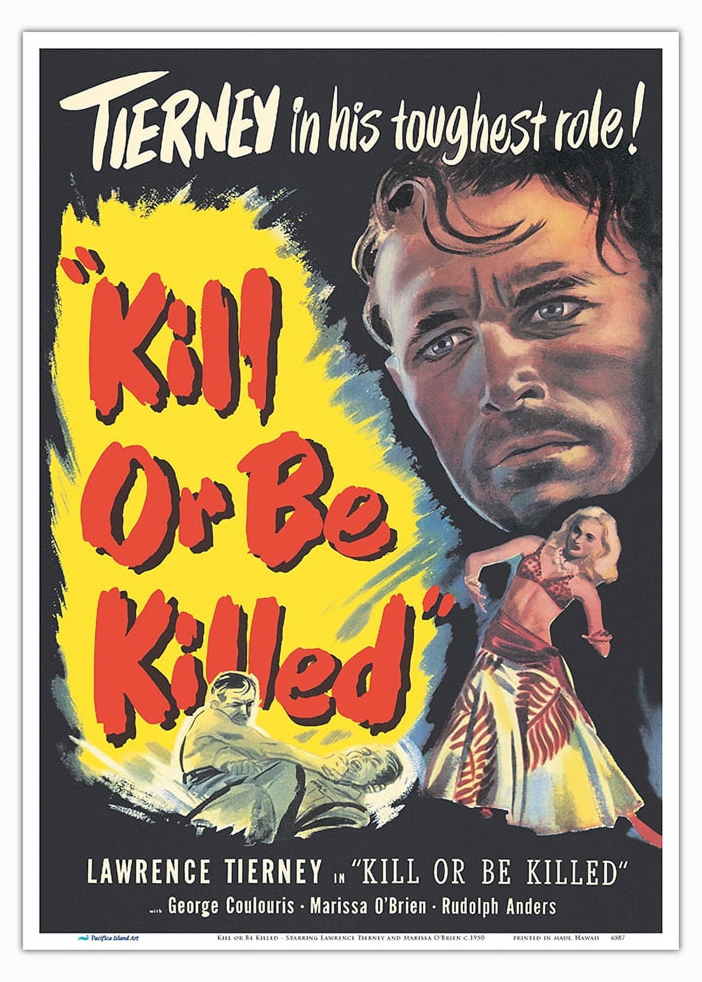 Kill or Be Killed - Starring Lawrence Tierney and Marissa O'Brien ...