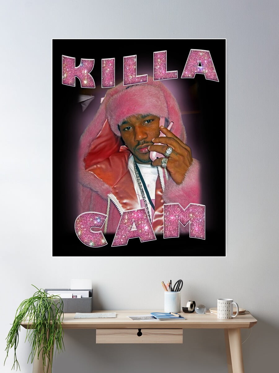 Killa Cam Cam'Ron Bootleg Tee Shirt Poster Wall Art, Modern Wall Decor ...