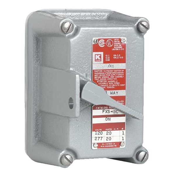 Hubbell Killark Switch Cover, On/Off FXS-8C - Walmart.com