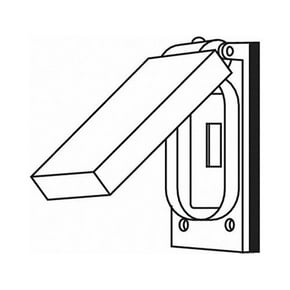 Toggle Switch Weatherproof Cover