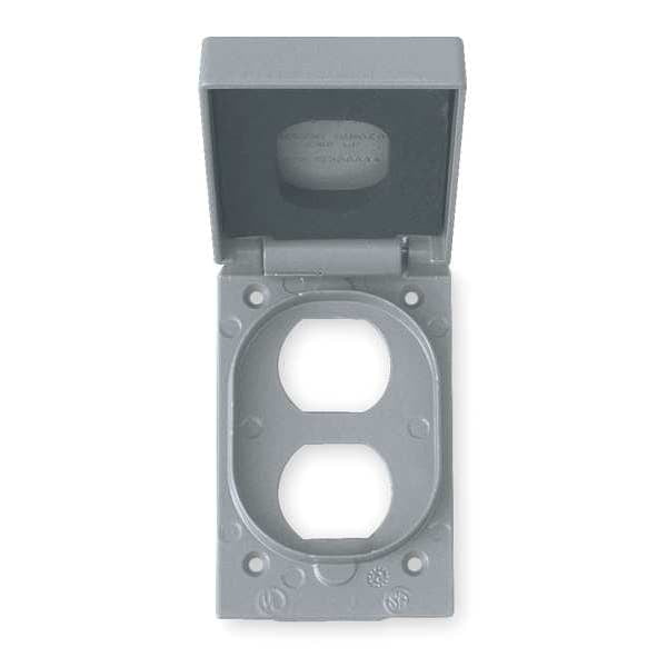 Hubbell Killark Weatherproof Cover,Vertical,Aluminum FCLA - Walmart.com
