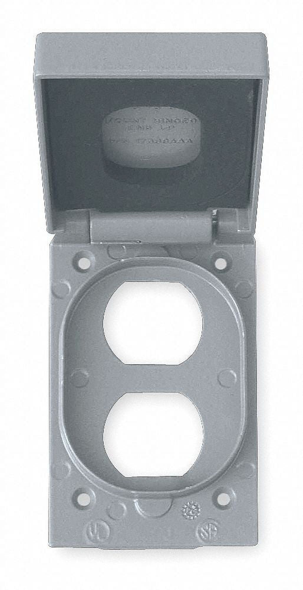 Killark Weatherproof Cover,Vertical,Aluminum FCLA - Walmart.com