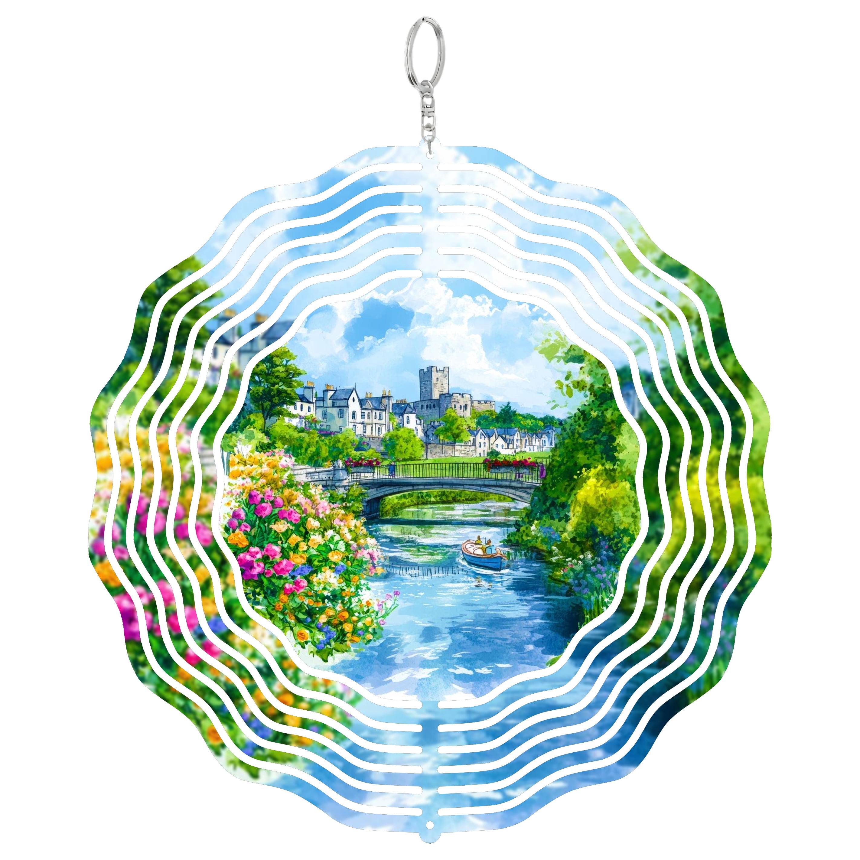 Killarney Ross Castle 3D Wind Spinner Ireland Historic Decor - Walmart.com