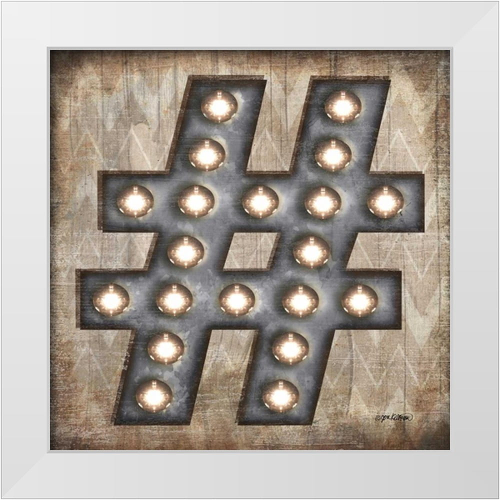 Killeen, Jen 20x20 White Modern Wood Framed Museum Art Print Titled ...