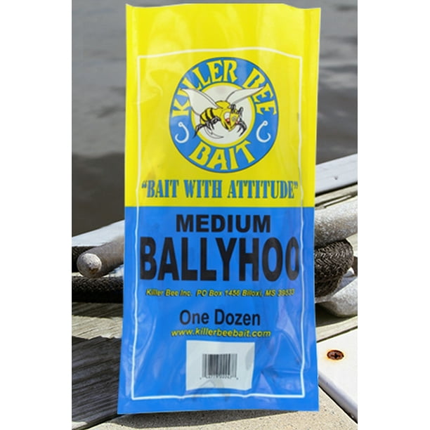 Killer Bee Bait Frozen Medium Ballyhoo 12 Pk. - Walmart.com