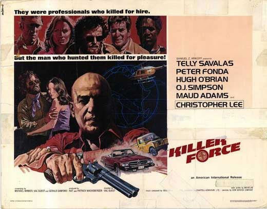 Killer Force - movie POSTER (Style A) (11" x 14") (1976) - Walmart.com