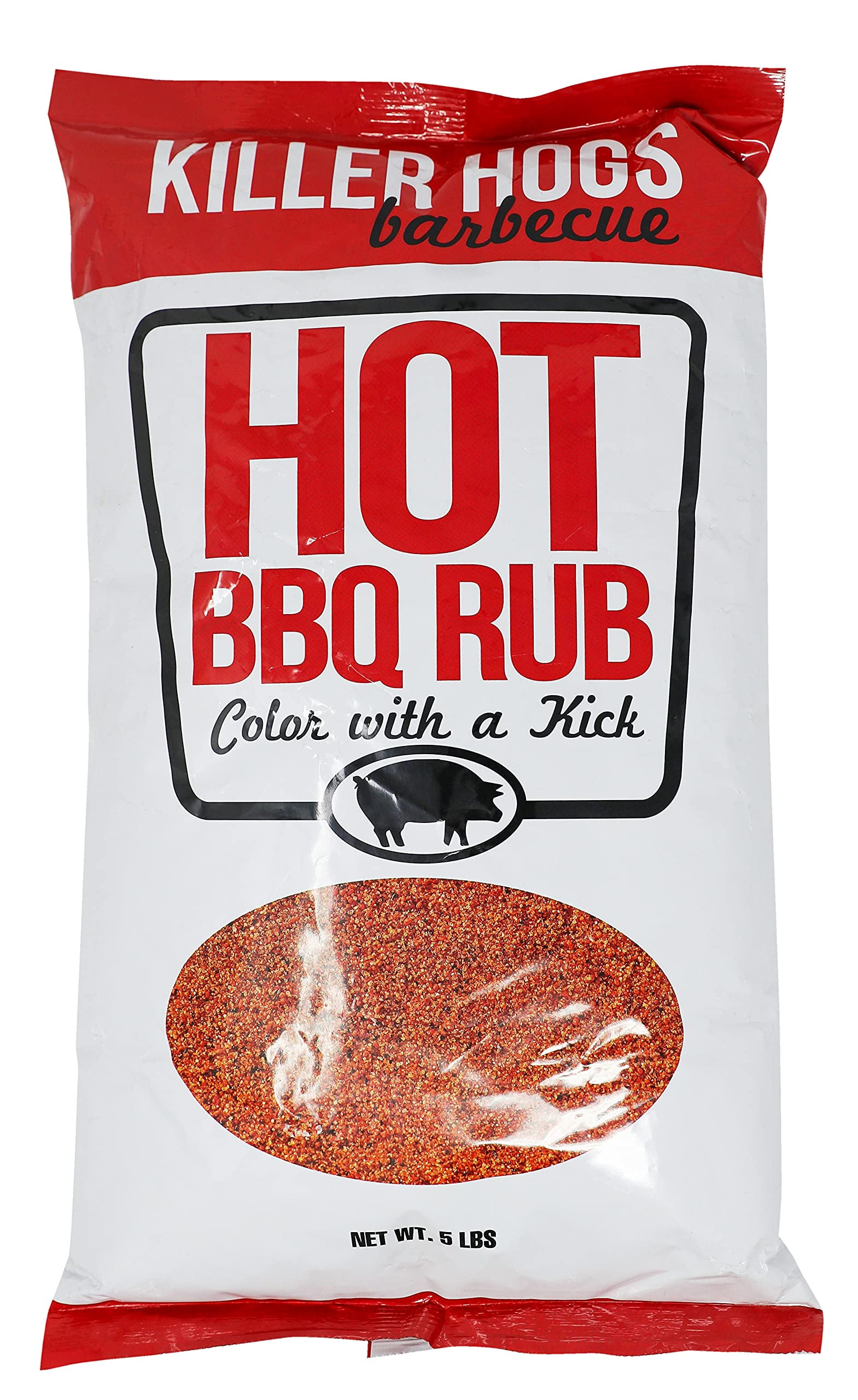 Killer Hogs HOT BBQ CCF19 Rub | Championship Grill Seasoning for Beef ...