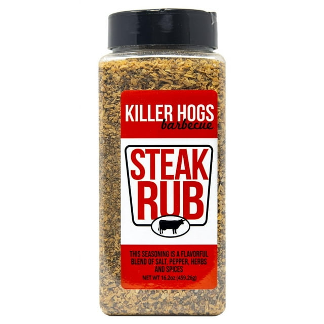 Killer Hogs Steak Rub | Championship BBQ and Grill Seasoning for Beef ...