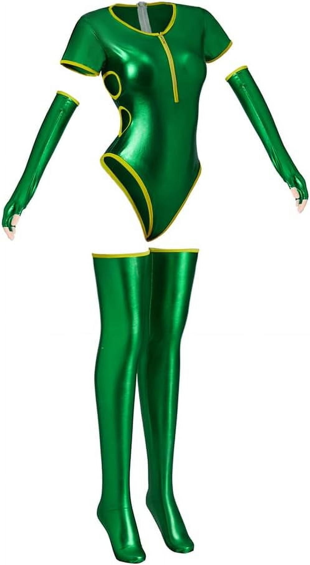 Killer Instinct Black Orchid Jumpsuit Anime Black Orchid Sexy Green ...