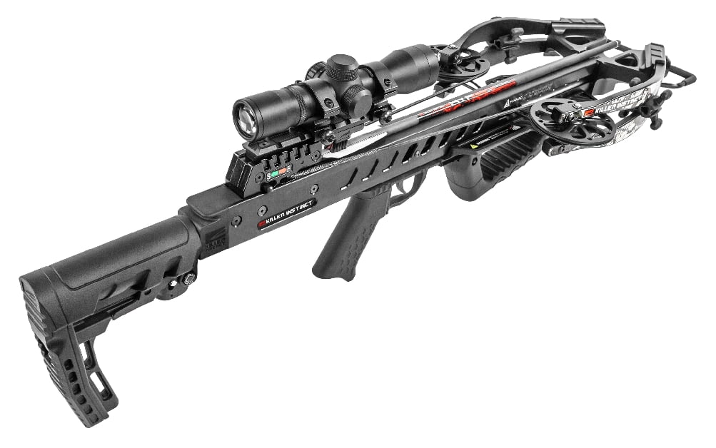 Killer Instinct Fatal-X Camo Crossbow Package - Archery Bow - Walmart.com