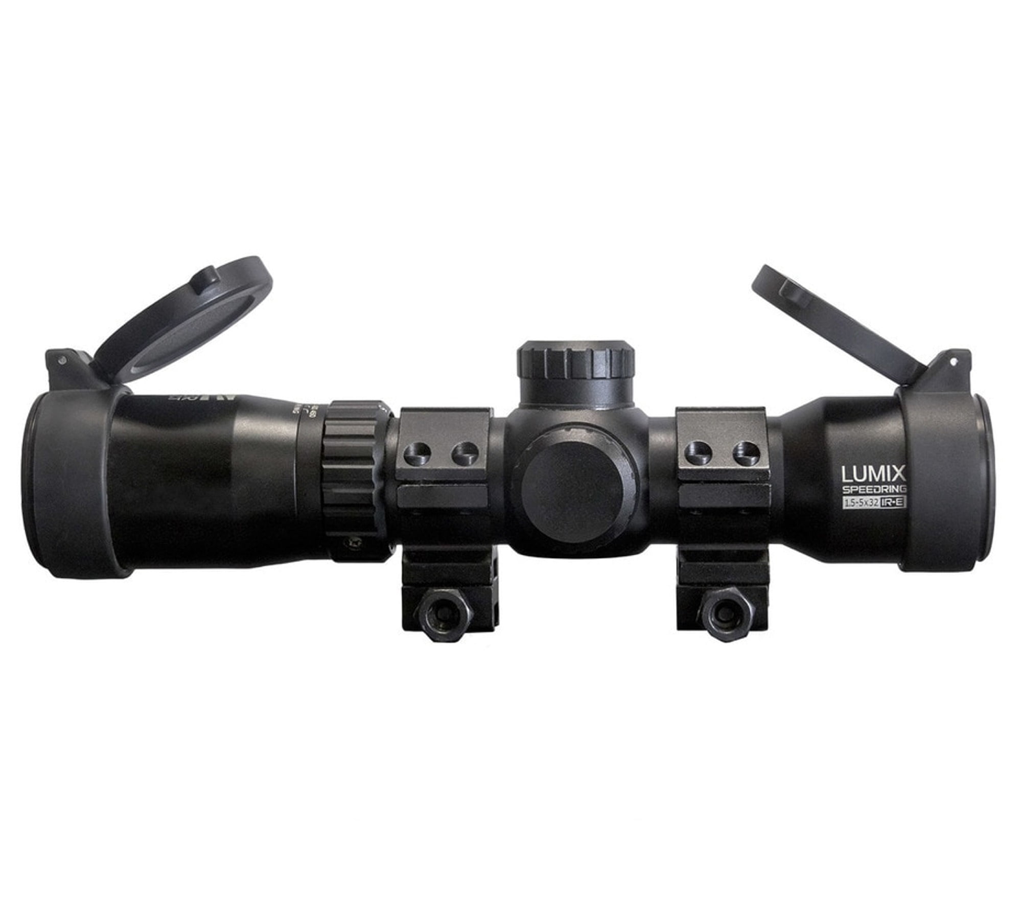 Killer Instinct Lumix Speed Ring 1.5 5 x 32 IR-E Crossbow Archery Scope ...