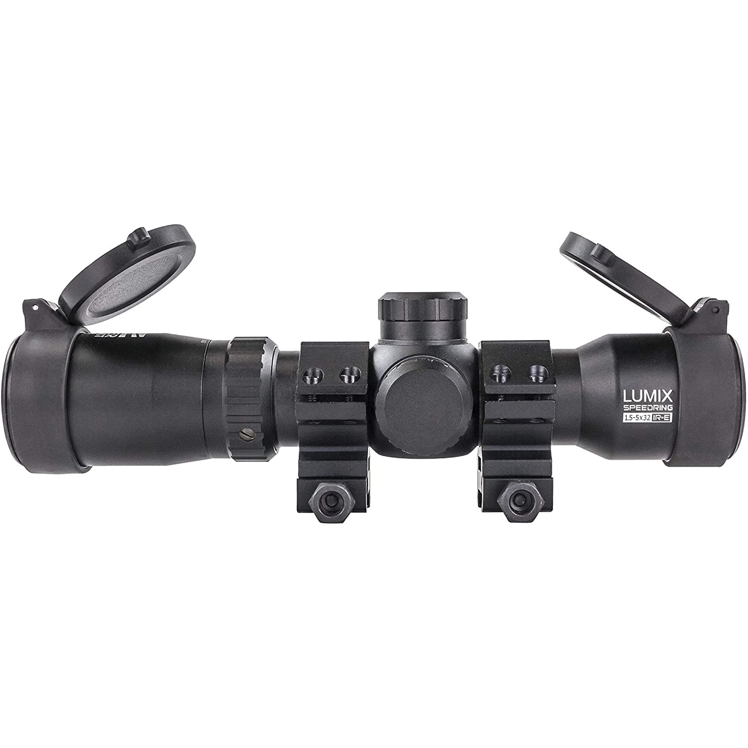 Killer Instinct Lumix Speed Ring 1.5 5 x 32 IR-E Crossbow Archery Scope ...