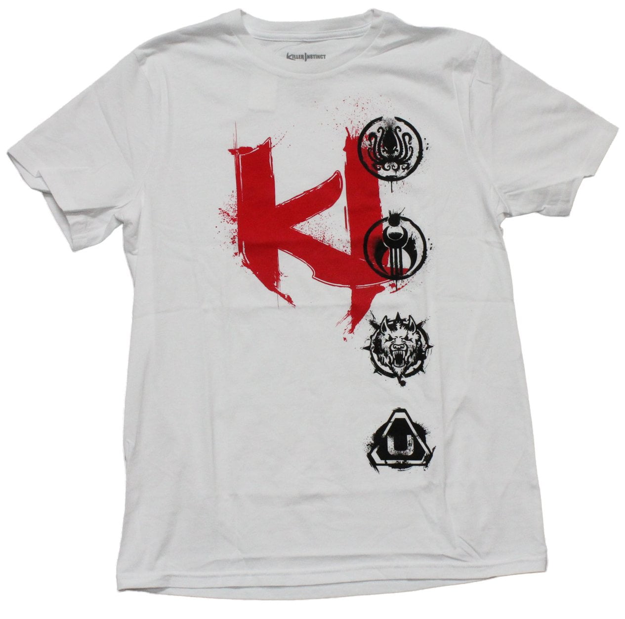 Killer Instinct Mens T-Shirt - Initials Logo by Four Emblems (Large ...