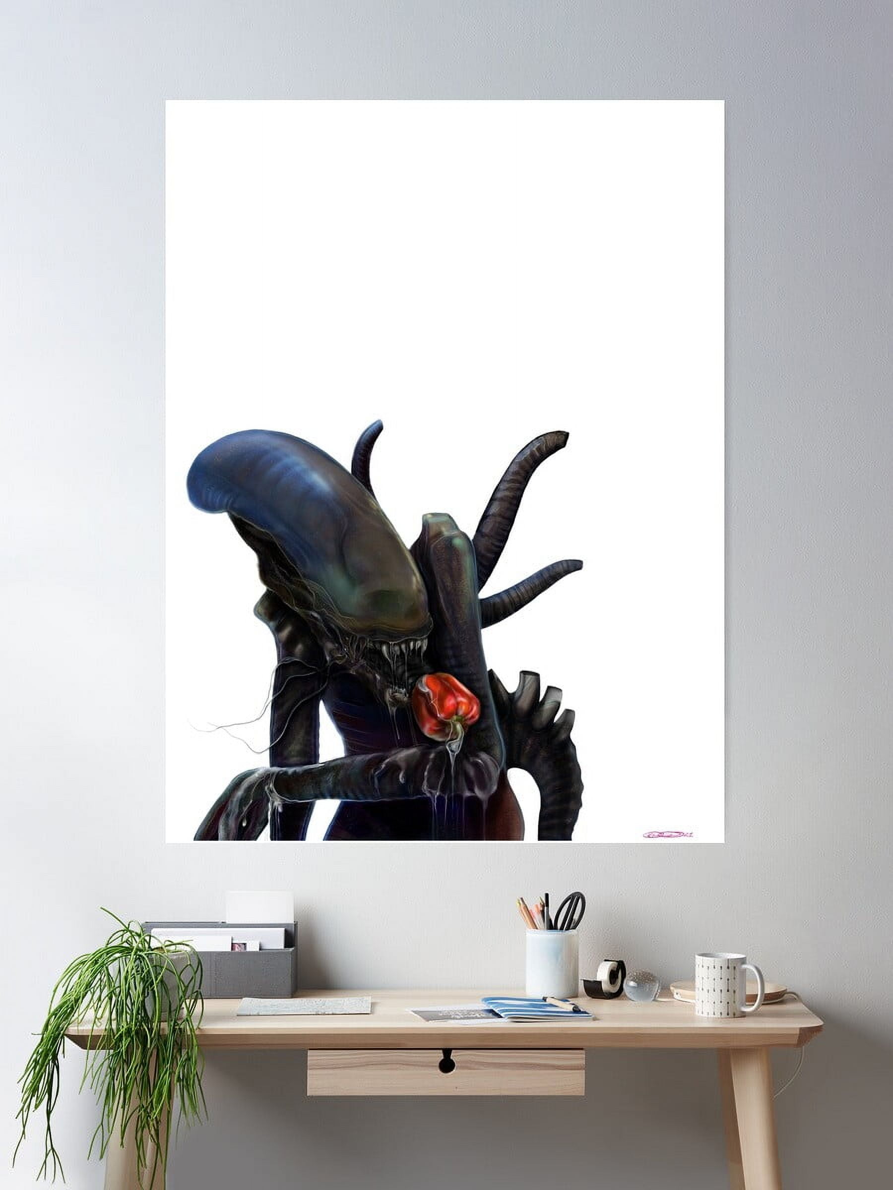 Killer Kitchen -Alien/Xenomorph Poster Wall Art, Modern Wall Decor For ...