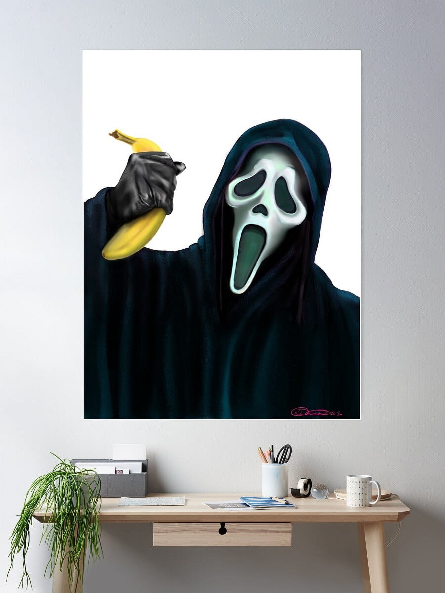 Killer Kitchen -Ghost Face, Scream Poster Wall Art, Modern Wall Decor ...