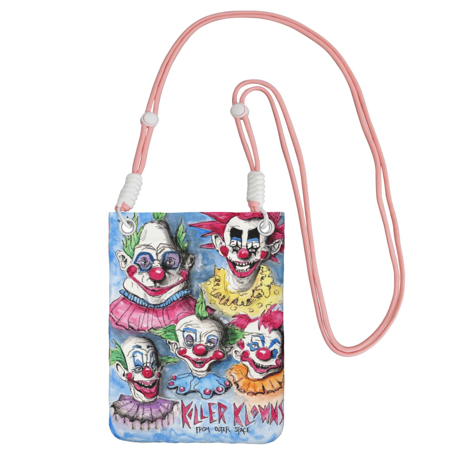 Killer Klowns From Oute Space Clown Crossbody Bag Travel Wallet Cell ...