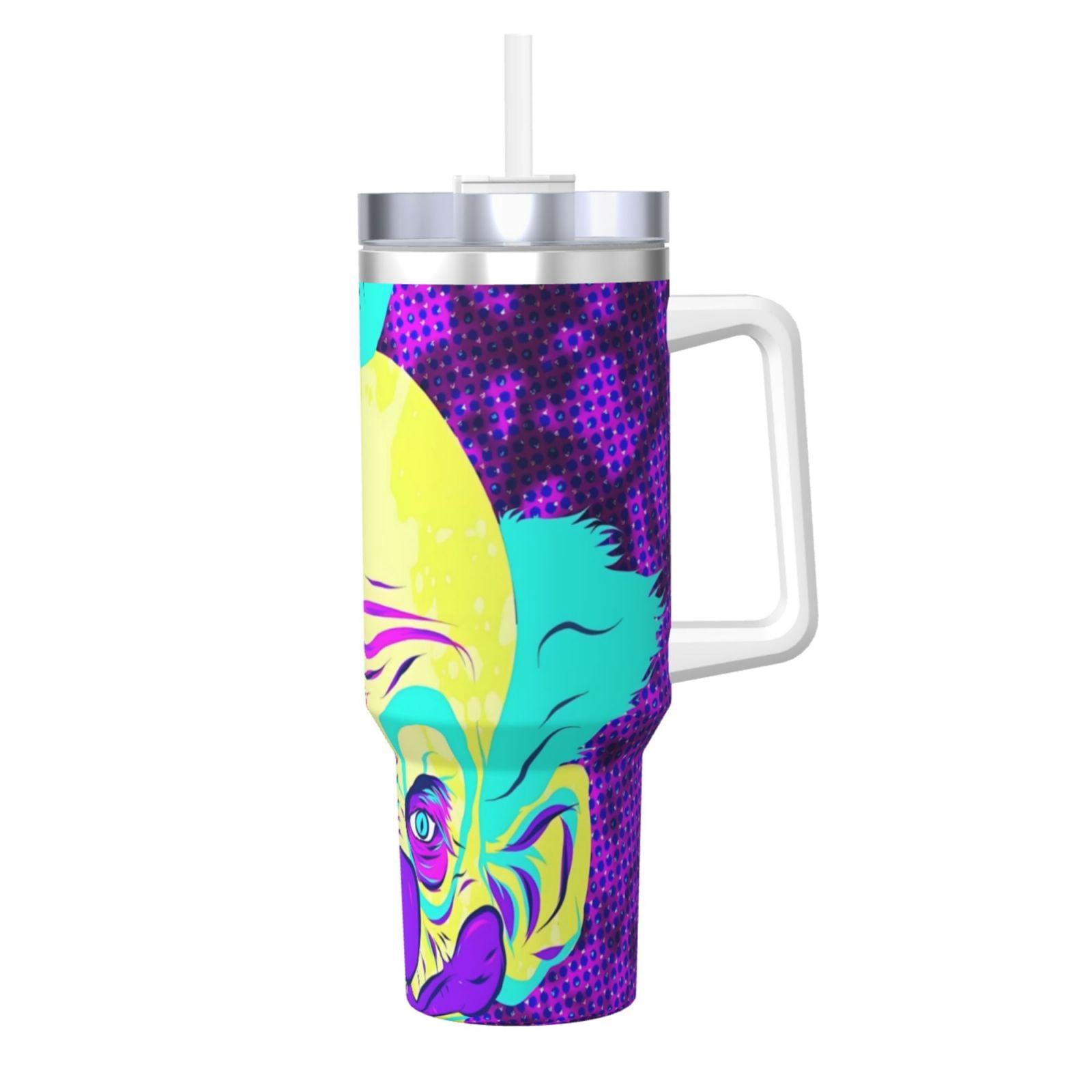 Killer-Klowns-From-Outer-Space-Clown 40 Oz Car Cap, Tumbler With Handle ...