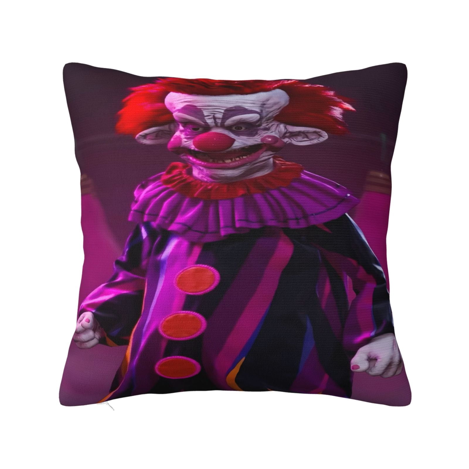 Killer-Klowns-From-Outer-Space-Clown Pillow Covers, Soft Square Cushion ...