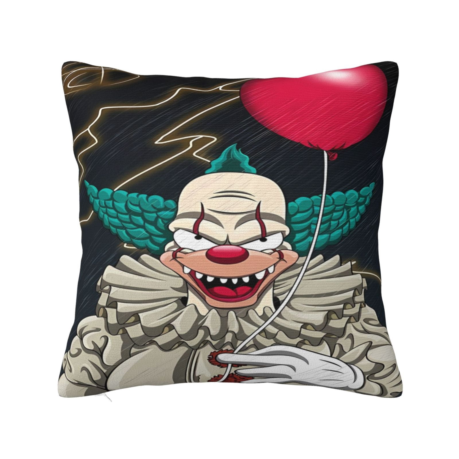 Killer-Klowns-From-Outer-Space-Clown Pillow Covers, Soft Square Cushion ...