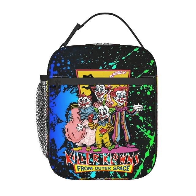 Killer Klowns From Outer Space Lunch Bag Insulated Portable Reusable ...