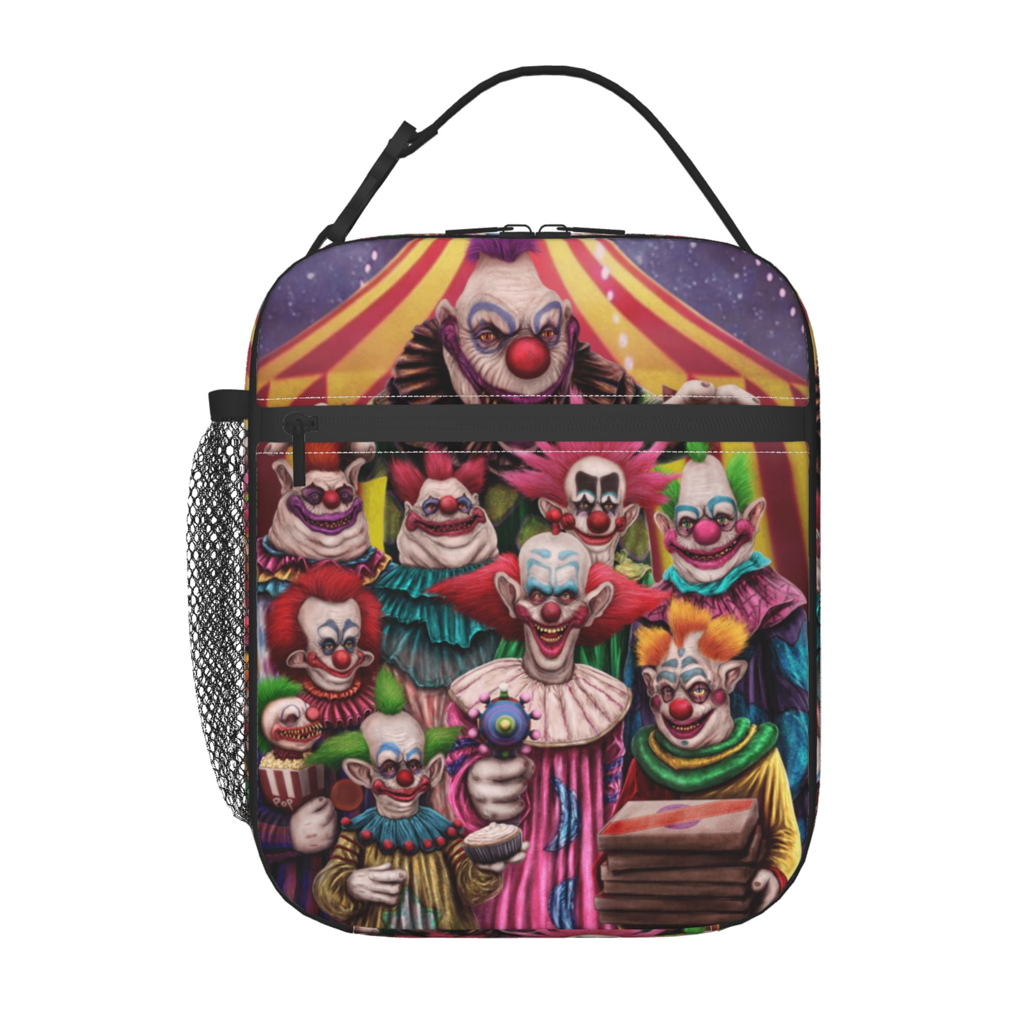 Killer Klowns From Outer Space Lunch Bag Tote Shoulder Bags Insulated ...