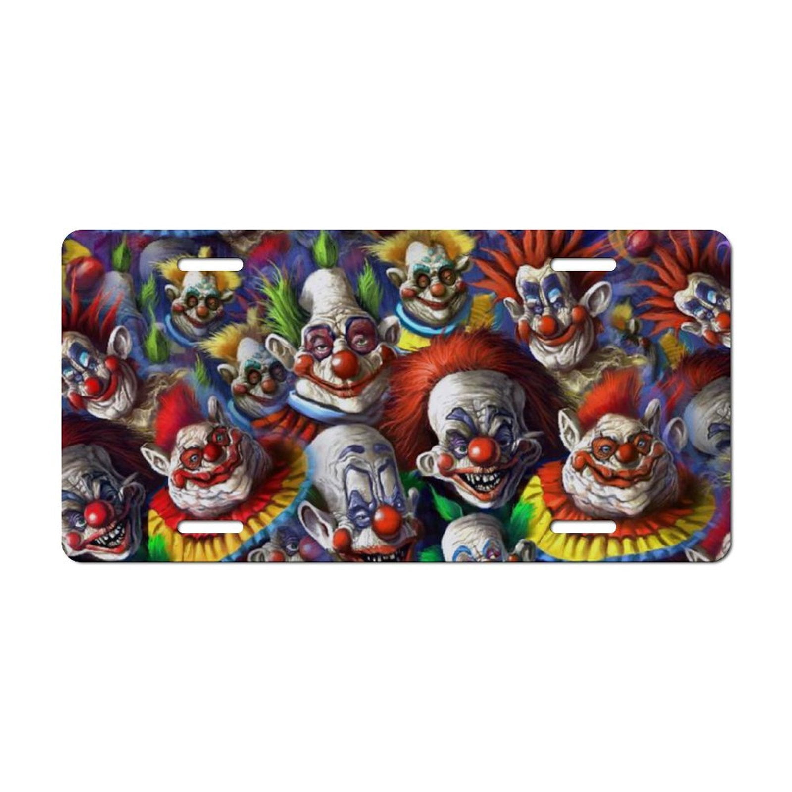 Killer Klowns from Outer Space License Plate Cover Aluminum For Various ...