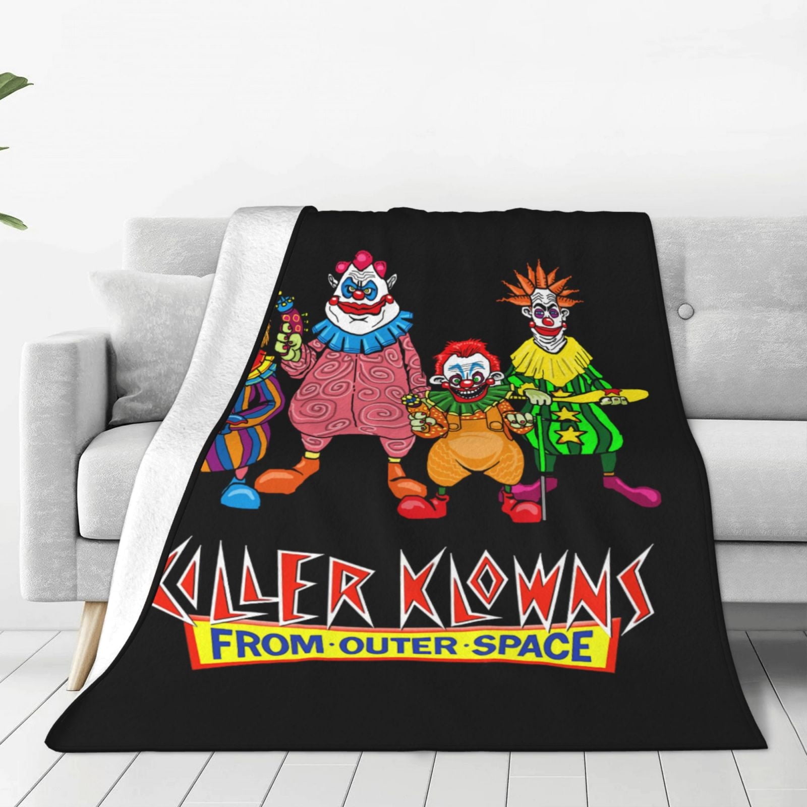 Killer Klowns From Outer Space Throw Blanket Couch Bed Sofa Soft ...