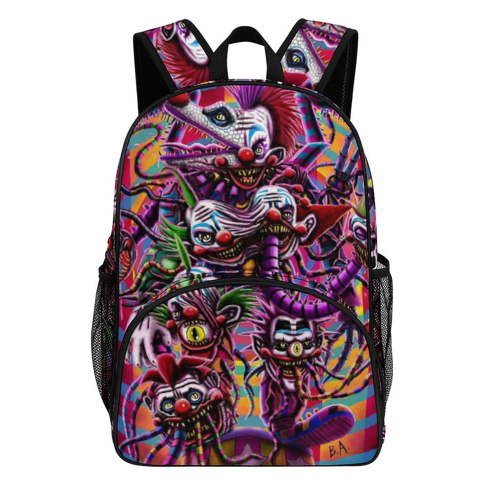 Killer Klowns from Oute Space Clown Backpack Stylish College Daypack ...
