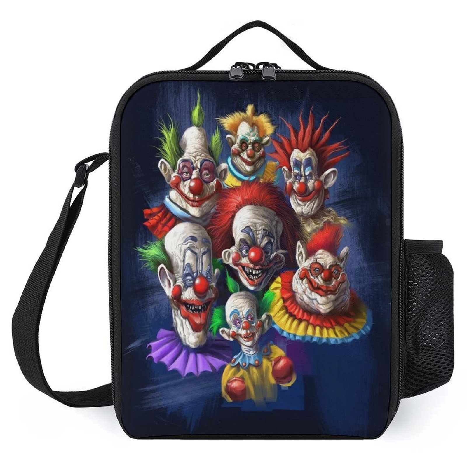 Killer Klowns from Oute Space Clown Lunchbox for Woman Man Portable ...
