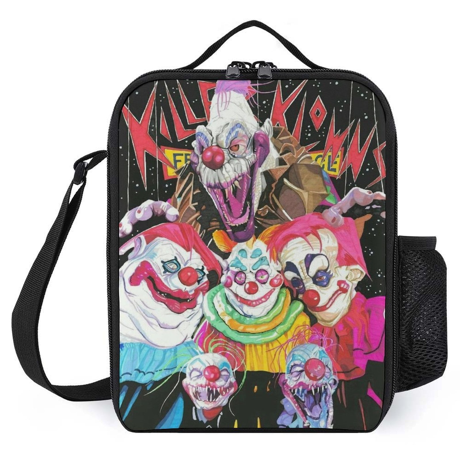 Killer Klowns from Oute Space Clown Lunchbox for Woman Man Portable ...