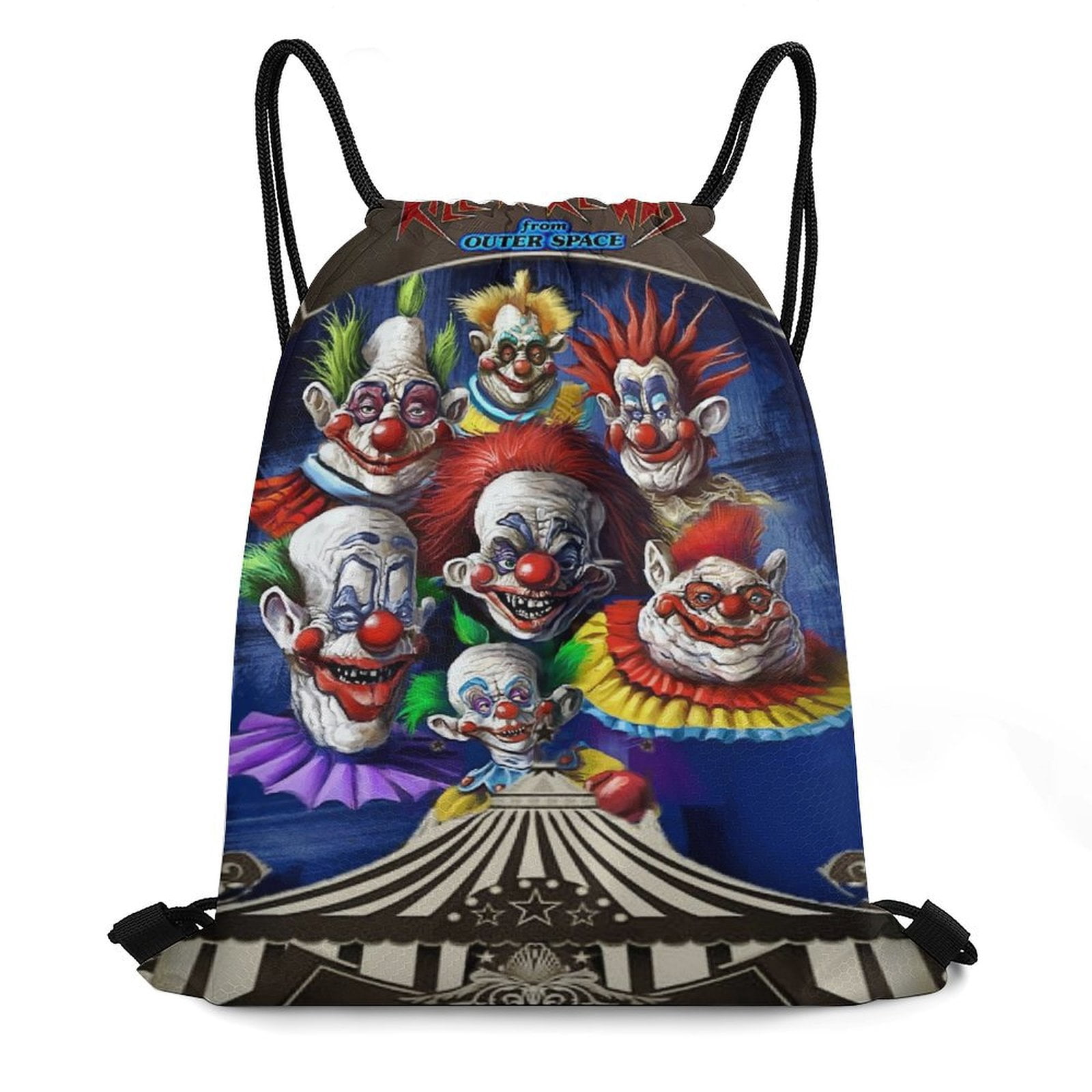Killer Klowns from Oute Space Clown Sackpack Sports Gym Drawstring Bag ...