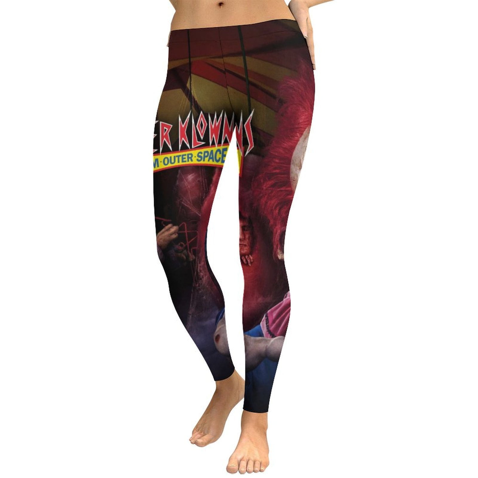 Killer Klowns from Outer Space Film Women's Yoga Pants High Waisted ...