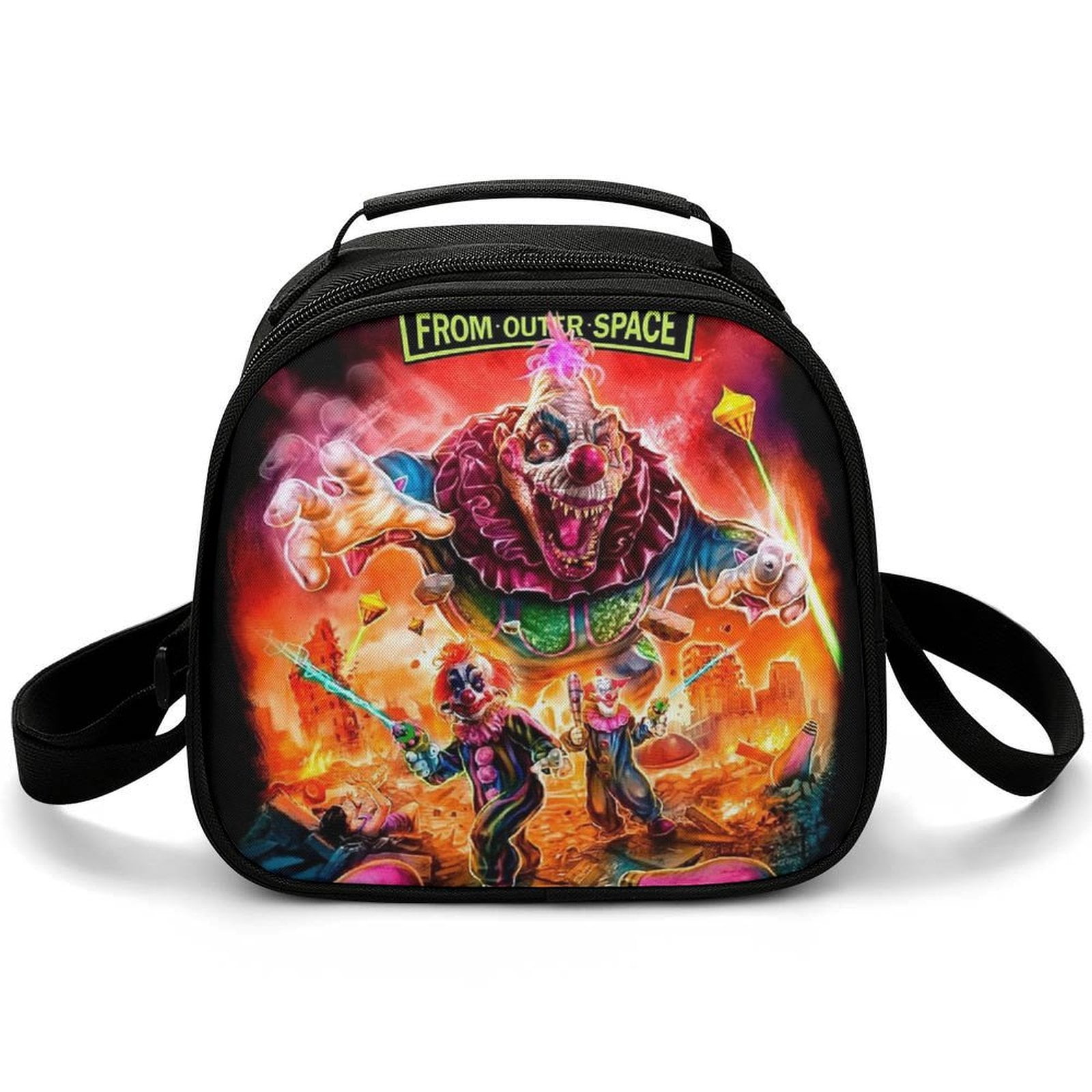 Killer Klowns from Outer Space Poster Insulated Lunch Bag Portable ...